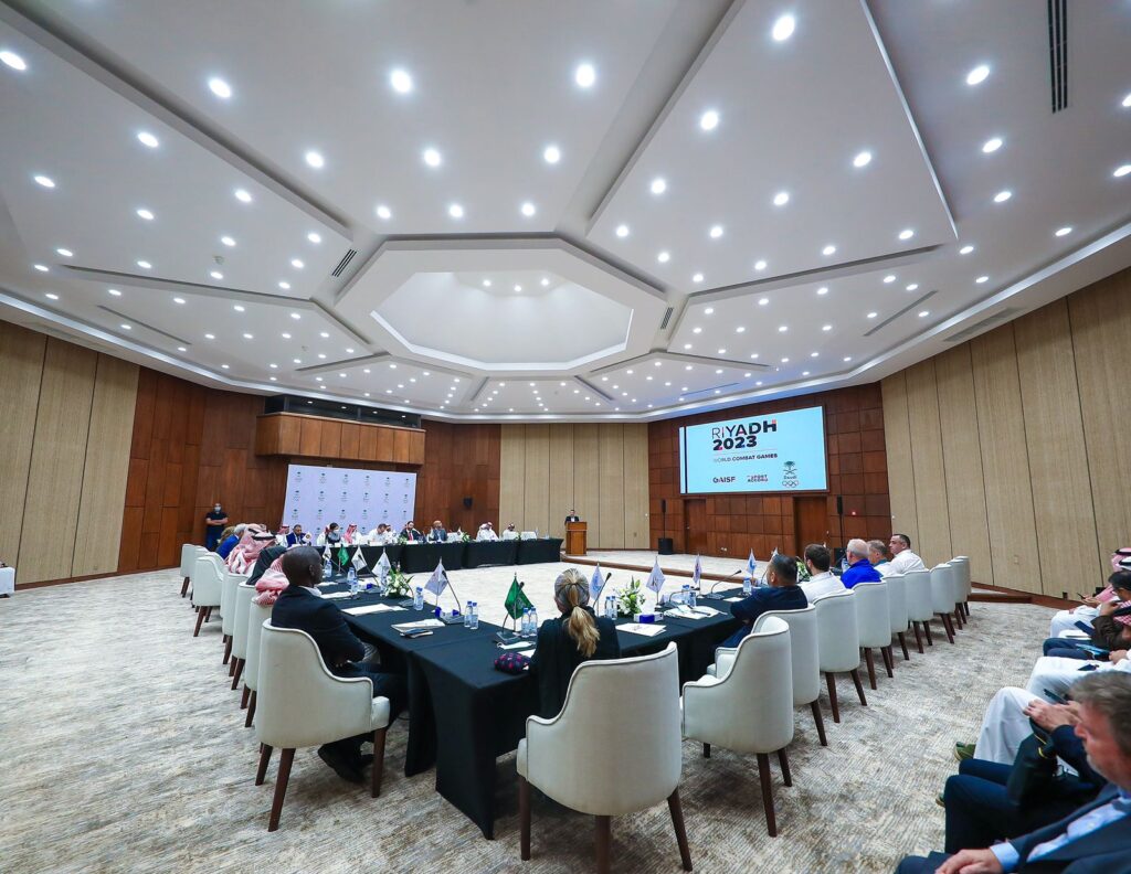 GAISF delegation conducts Riyadh 2023 World Combat Games site visit ...
